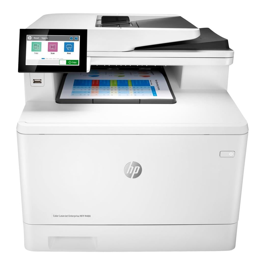 HP Color LaserJet Enterprise M480f A4 Multifunction Business Printer 3 ...