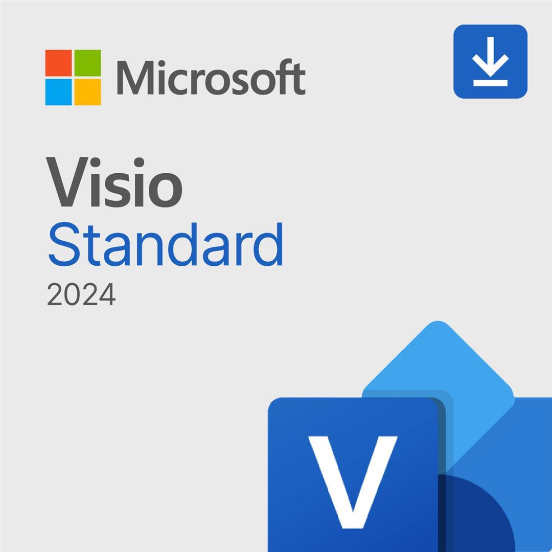 Microsoft Visio Standard 2024 Lifetime 1-user ESD Download – HP Shop