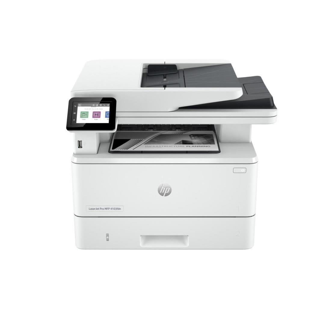 HP 4103fdn LaserJet Pro A4 Multifunction Business Printer 2Z628A – HP Shop