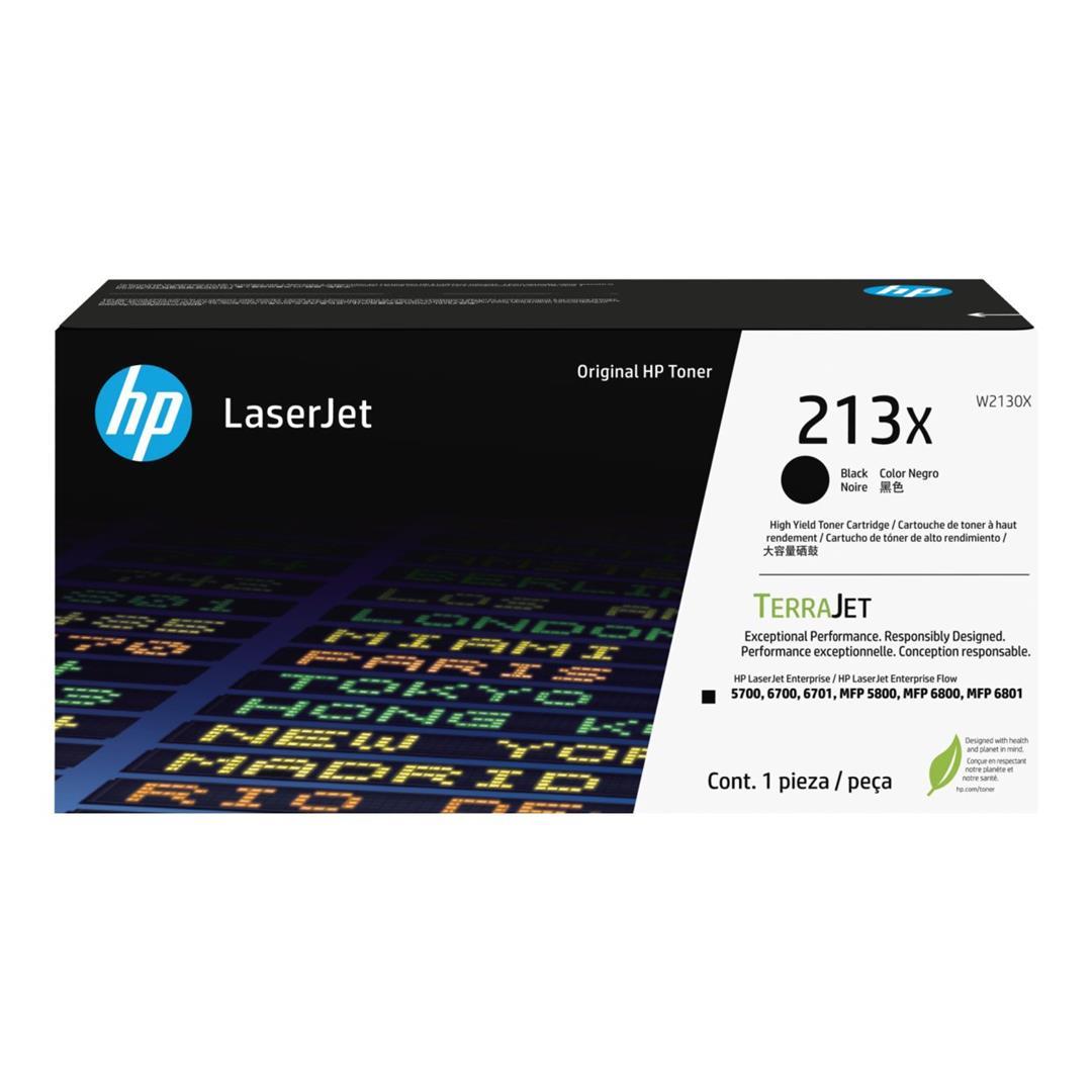 HP 213X Black LaserJet Toner Cartridge 9,000 Pages Original W2130X Sin ...
