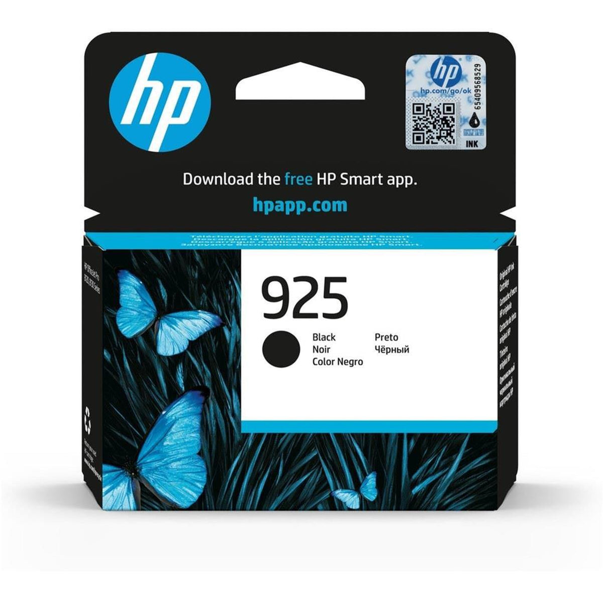 HP 925 Black Printer Ink Cartridge Original 4K0V9PE Single-pack – HP Shop