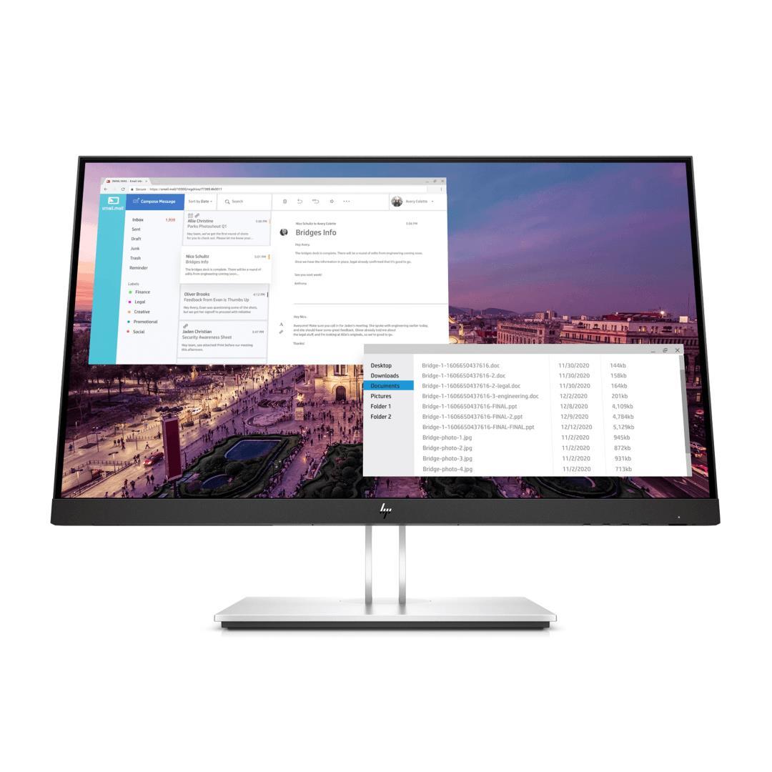 HP E23 G4 23-inch 1920 x 1080p FHD 16:9 60hz 5ms IPS Monitor 9VF96AS ...