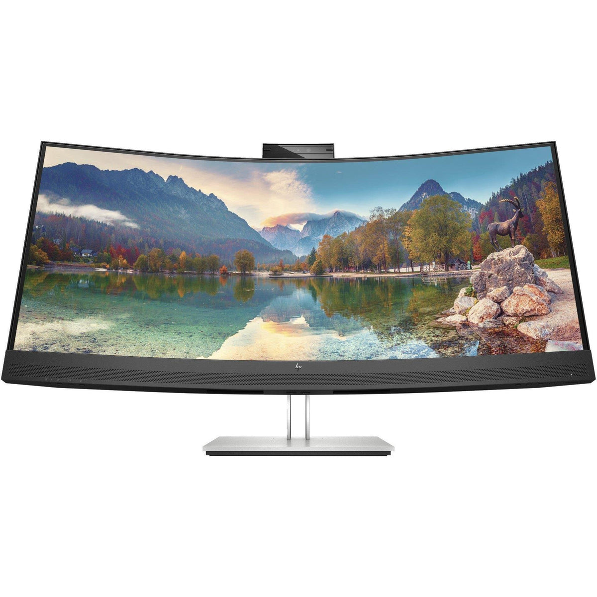 HP E34m G4 34-inch 3440 x 1440p WQHD 21:9 75Hz 5ms VA Curved Monitor 4 ...