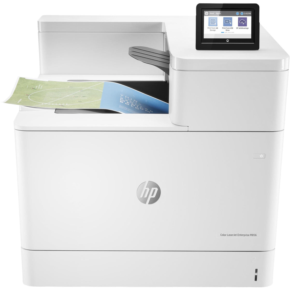 HP Color LaserJet Enterprise M856dn Colour A3 Duplex Laser Printer T3U ...