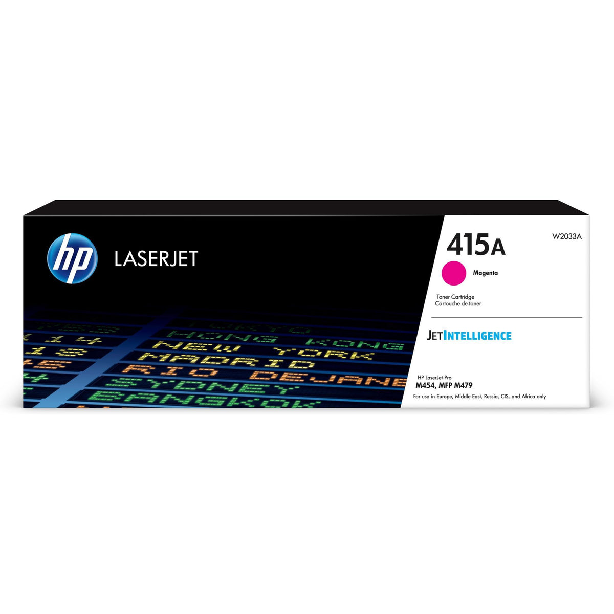 HP 415A Magenta Toner Cartridge 2102 Pages Original W2033A Single-pack ...